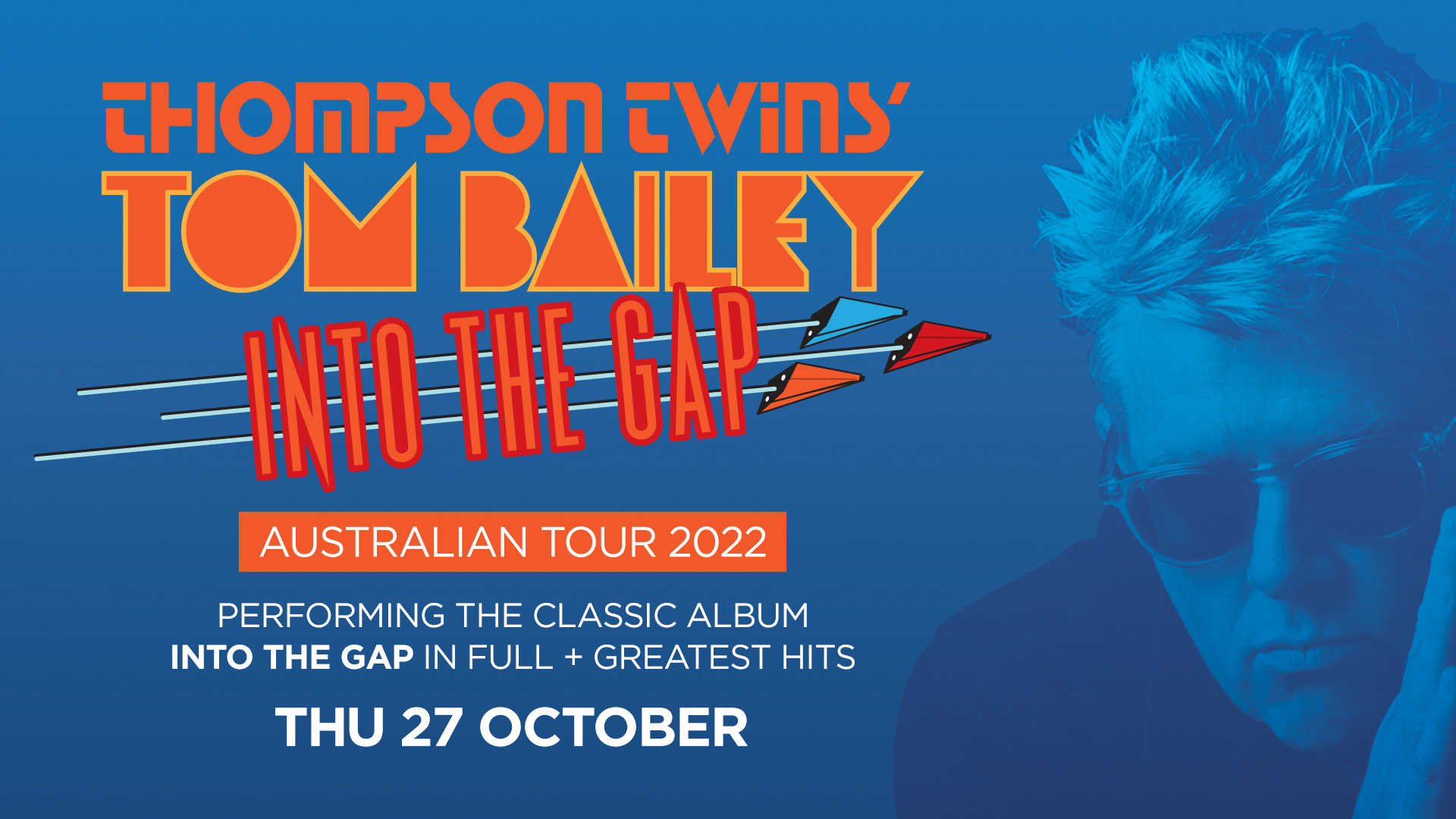 Tom Bailey (Thompson Twins) @ Northcote Theatre, Melbourne (Thu 27 Oct ...